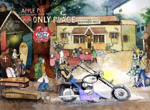 Bangalore cartoonist draws 'good old days' - BBC News