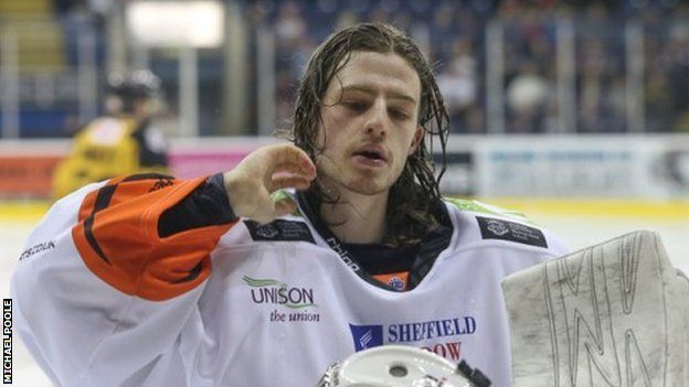 Sam Gospel: Sheffield Steelers coach praises stand-in goaltender - BBC ...