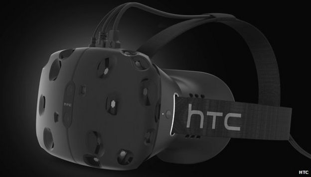 HTC reveals virtual reality headset with Valve at MWC - BBC News