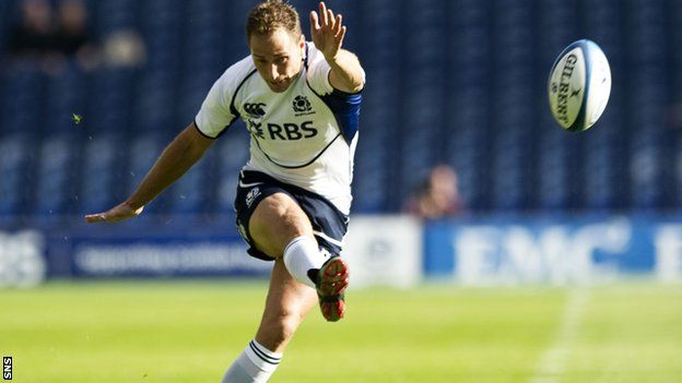 Six Nations 2015: Dan Parks upbeat about Scotland future - BBC Sport