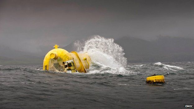 Riding the waves: The challenge of harnessing ocean power - BBC News