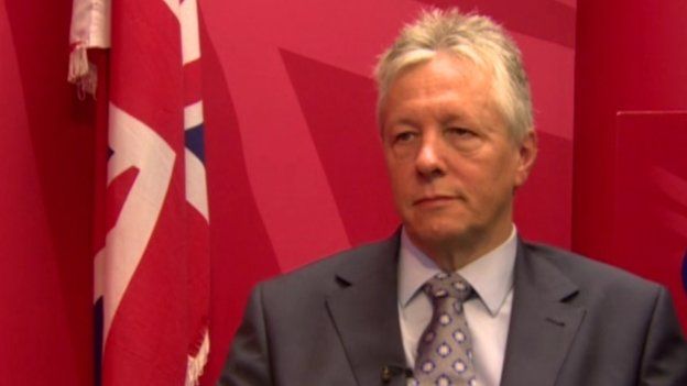 Peter Robinson rules DUP out of Westminster coalition government - BBC News