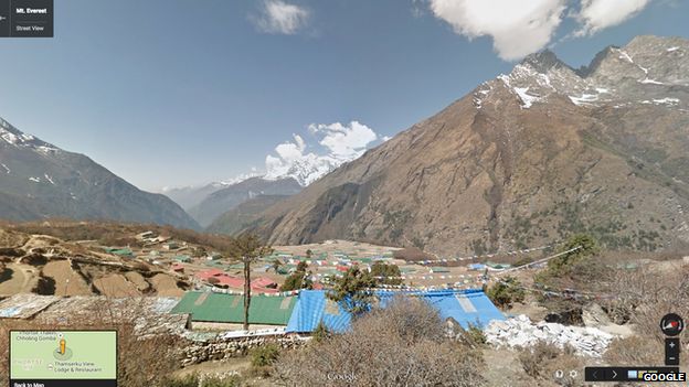 Google Maps now lets you 'trek' Mount Everest on your computer - BBC News