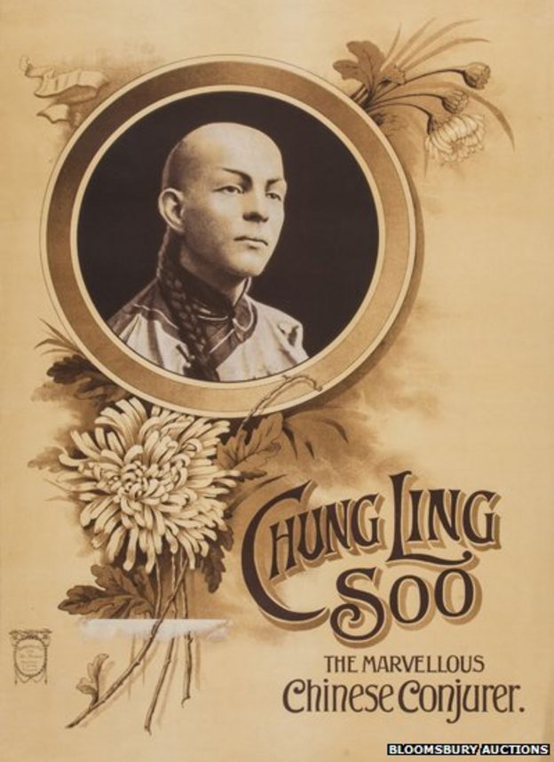 Chung Ling Soo posters on sale - BBC News