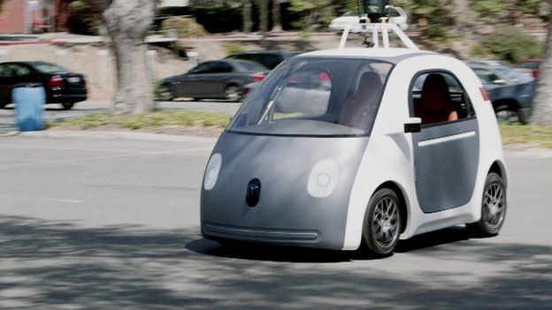 Google purpose-built robot cars tested on public roads - BBC News