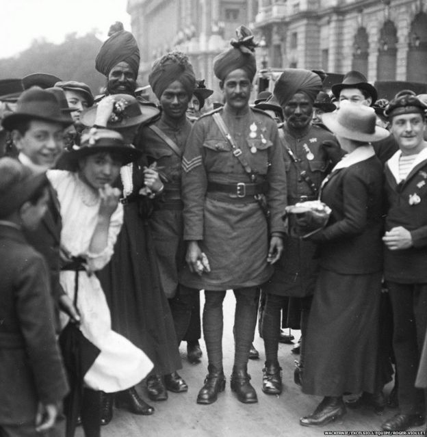 In pictures: Indian soldiers during World War One - BBC News