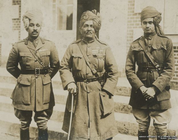 In pictures: Indian soldiers during World War One - BBC News