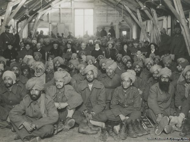 In pictures: Indian soldiers during World War One - BBC News