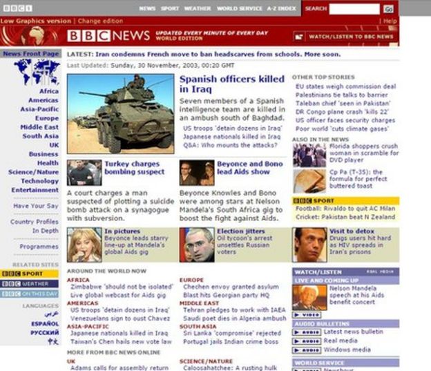 BBC News switches PC users to responsive site - BBC News
