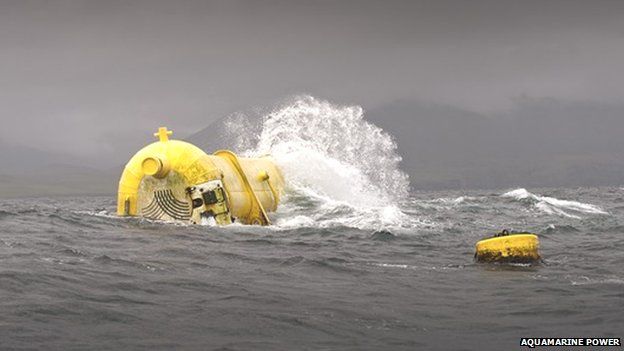 Aquamarine Power hails Oyster wave device test results - BBC News