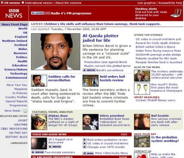 BBC News switches PC users to responsive site - BBC News