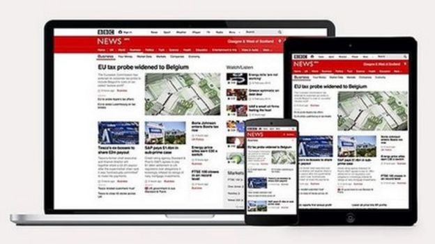 BBC News switches PC users to responsive site - BBC News