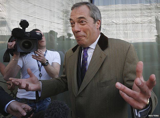The story of Nigel Farage's coat - BBC News
