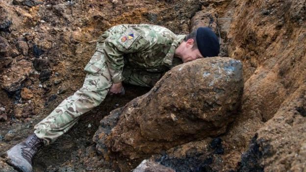 How much of a threat are unexploded bombs? - BBC News
