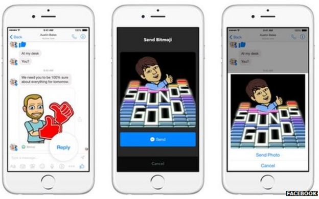 Facebook opens up Messenger to third-party apps - BBC News