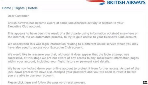 Cyber-attacks hit British Airways, GitHub and Slack - BBC News