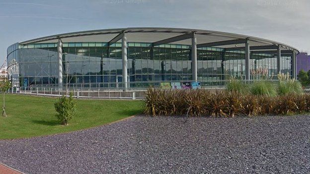 Cardiff International Pool evacuated as youth taken to hospital - BBC News
