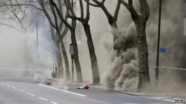 Why pavements explode and catch fire - BBC News