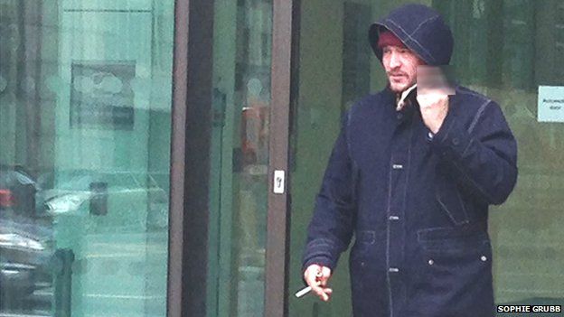 Commons marble thrower Steven Abberley sentenced - BBC News