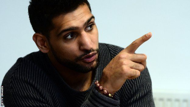 Amir Khan to fight former world champion Chris Algieri - BBC Sport