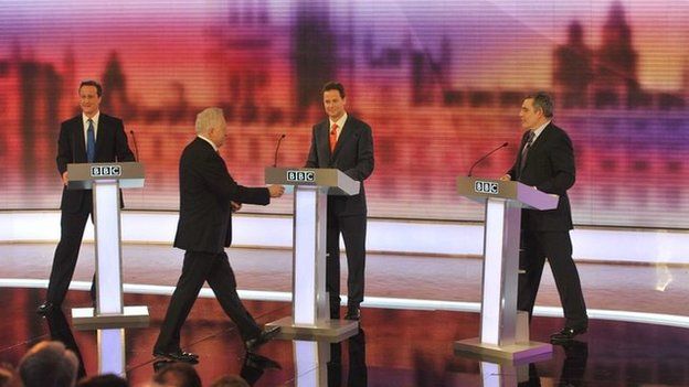 Leaders' debate attracts seven million viewers - BBC News