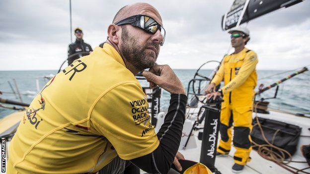 Volvo Ocean Race: Ian Walker leads Abu Dhabi to leg five victory - BBC ...