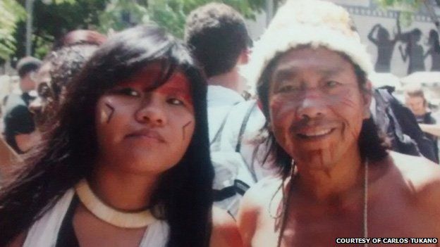 Brazil indigenous leader fights for tribe's visibility - BBC News