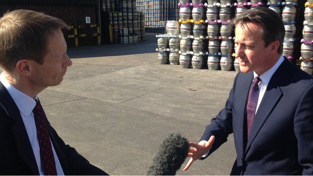 The PM visits Wales: the great Cameron bake-off - BBC News