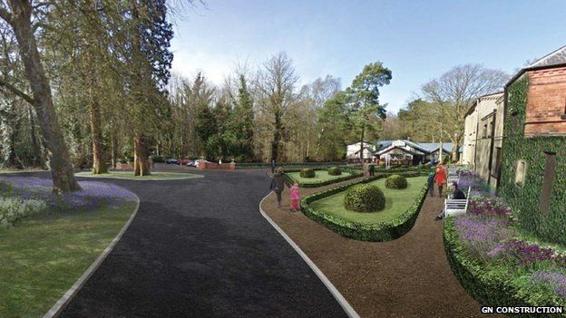 Woodhall Spa redevelopment: First stage of plans revealed - BBC News