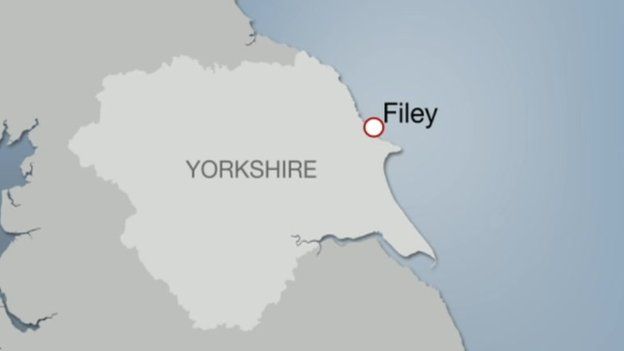 Girl, 15, airlifted after Filey cliff fall in North Yorkshire - BBC News