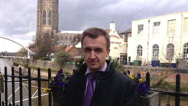 Election 2015: Town's firms wary of praising migrant workers - BBC News