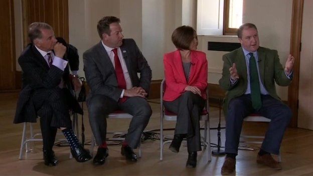 Candidates clash over Navitus Bay south coast wind farm - BBC News