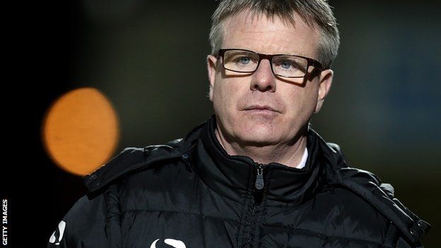 Andy Awford: Portsmouth manager steps down from role - BBC Sport