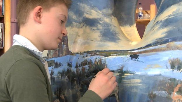 GoGo Dragons: Kieron Williamson unveils Norfolk dragon trail sculpture ...