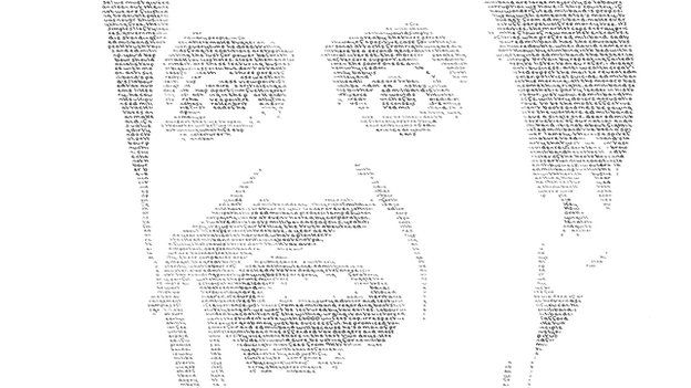 Twitter portraits of UK party leaders exhibited - BBC News