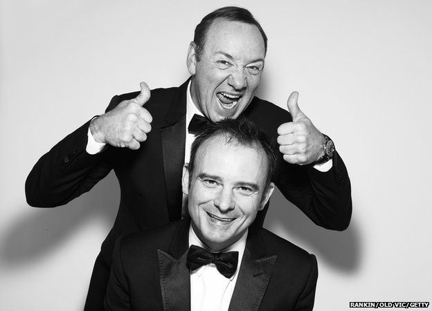 Stars praise Kevin Spacey's Old Vic reign - BBC News