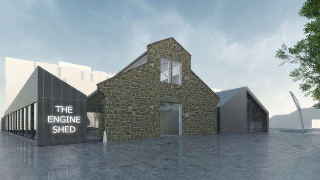 Builder appointed to £8.9m Stirling Engine Shed project - BBC News