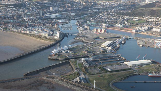 £7m pledged to upgrade Swansea port - BBC News