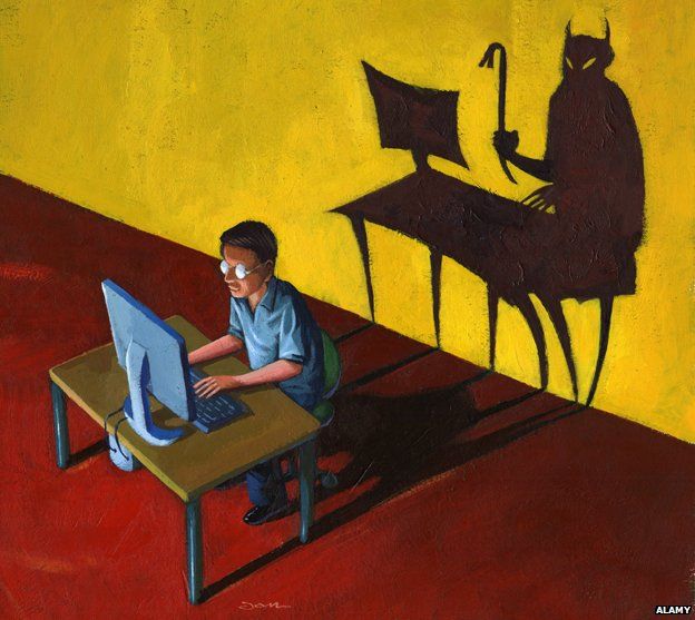 Viewpoint: Who are the people in the dark corners? - BBC News