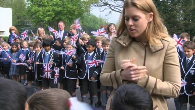 Royal opening for Reading garden created in memory of girl, 4 - BBC News