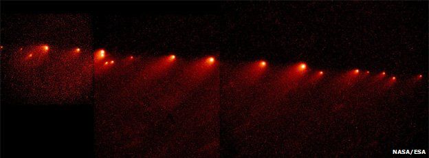 Seeking comet splatter on Mercury - BBC News