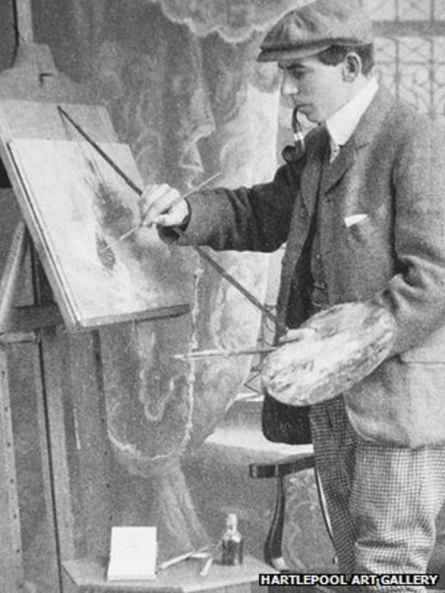 Railway posters: Exhibition remembers Frank Henry Mason - BBC News