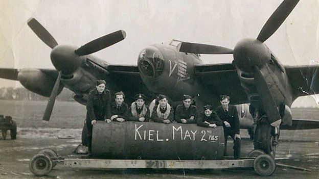 Remembering the last raid on Nazi Germany - BBC News