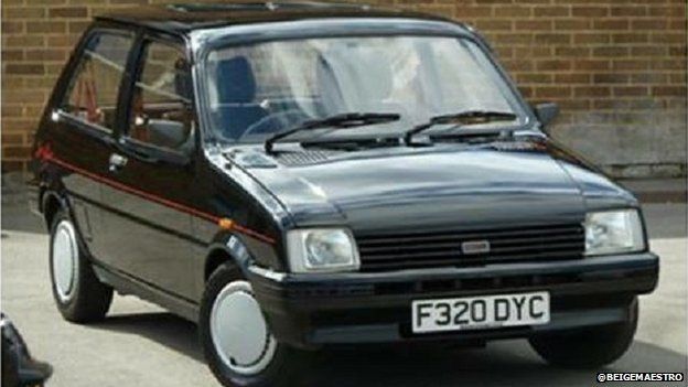 Classic Mini Metro stolen and burnt out in Oxford - BBC News