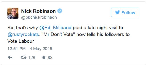 Election 2015: How Russell Brand's Labour endorsement went down online ...