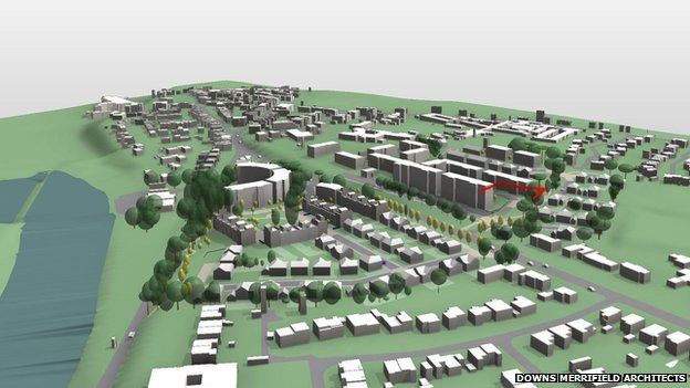 Housing development plans submitted for BBC's Llandaff site - BBC News