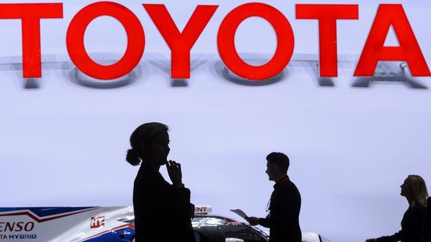 Toyota posts 19% rise in full year net profits - BBC News
