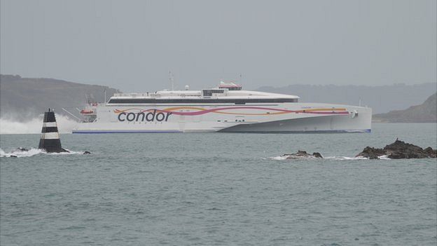 Condor ferry cancellations for Liberation Day - BBC News