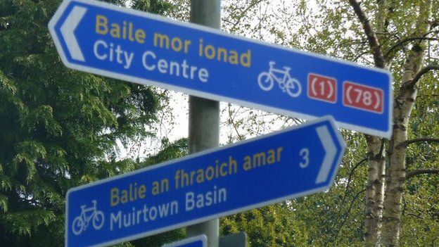 Gaffes made on new Gaelic signs in Inverness - BBC News