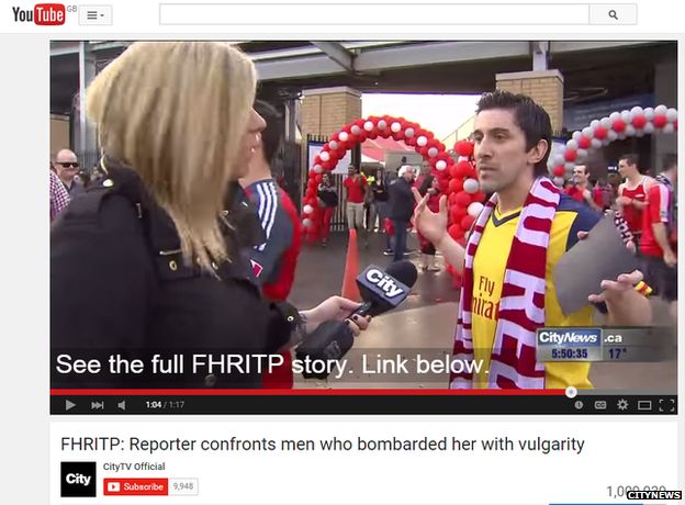 The sport reporter and the obscene ranter who lost his job - BBC News